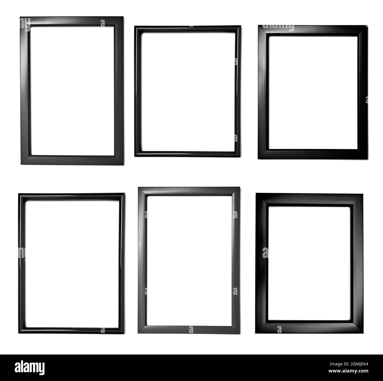 Empty image poster frame Black and White Stock Photos & Images - Alamy