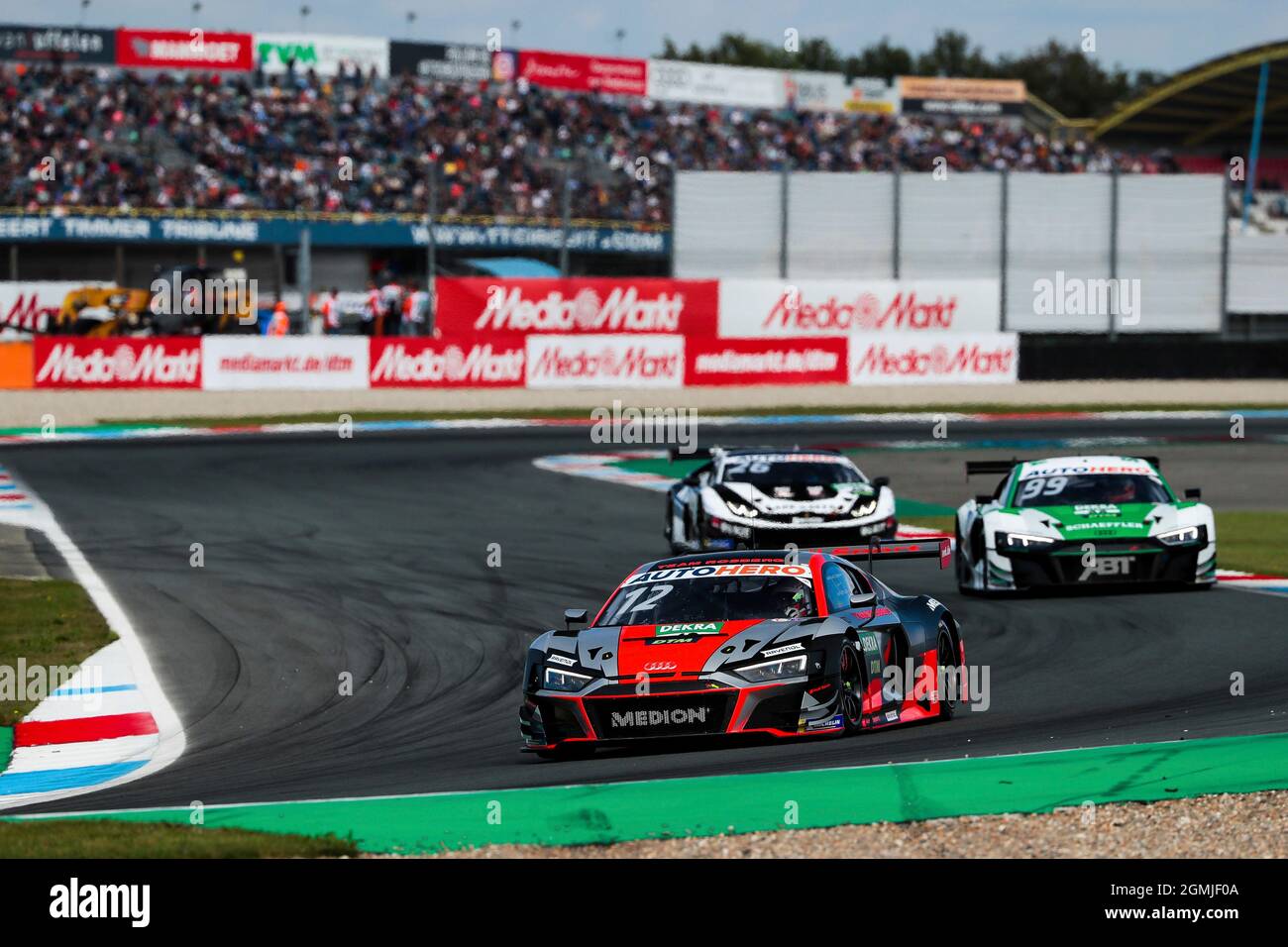 Assen: DTM TT Circuit Assen 2021, (Photo by Hoch Zwei) 12 Dev Gore (USA), Audi R8 GT3 LMS, Team ...