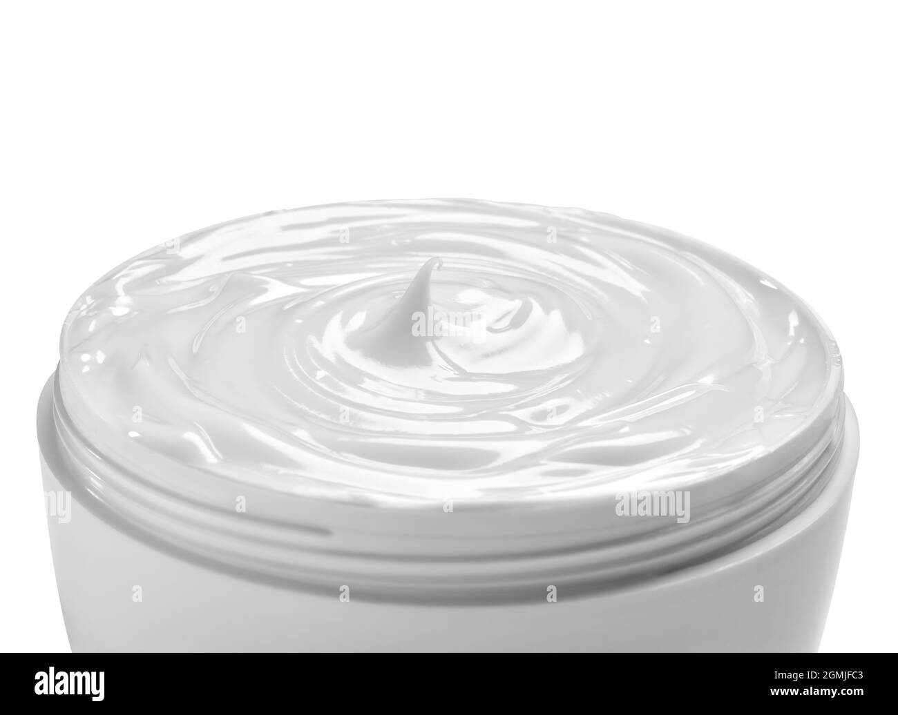 white cream container jar beauty moisturizer skin Stock Photo - Alamy