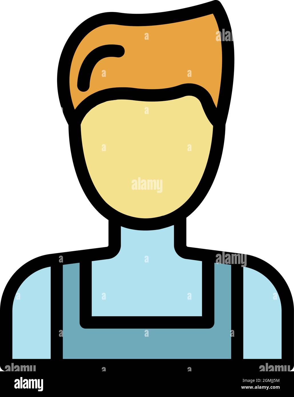 Man coffee maker icon Stock Vector Images - Alamy