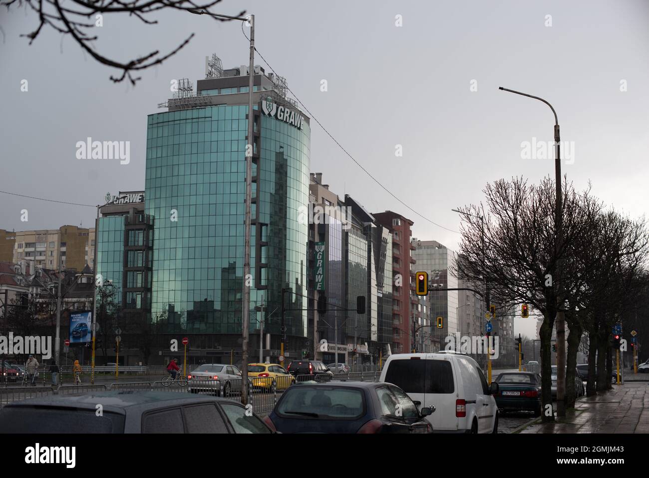 Grawe, office building, Sofia, Bulgaria Stock Photo - Alamy