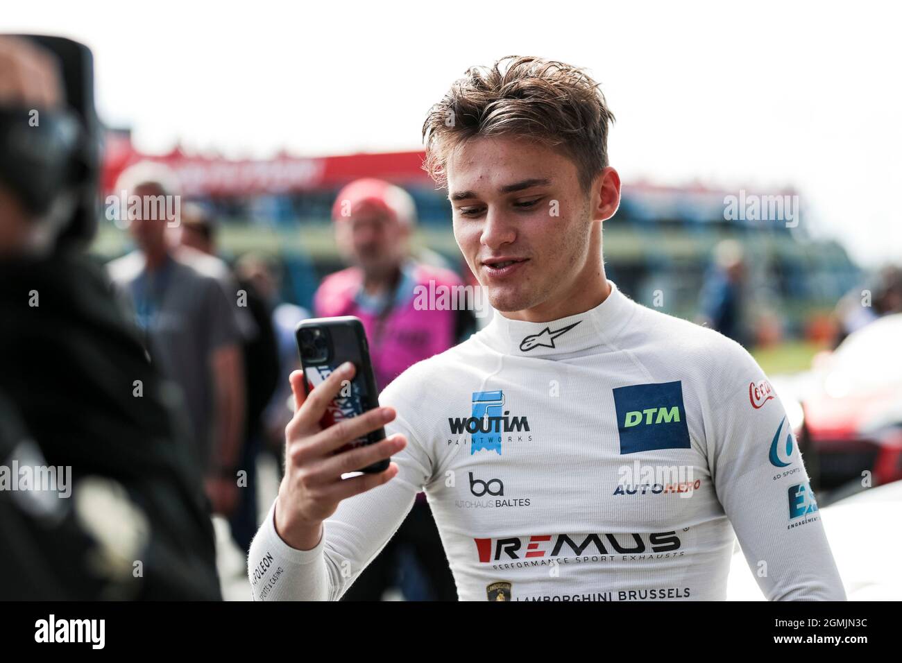 Assen: DTM TT Circuit Assen 2021, (Photo by Hoch Zwei) 10 Esteban Muth ...
