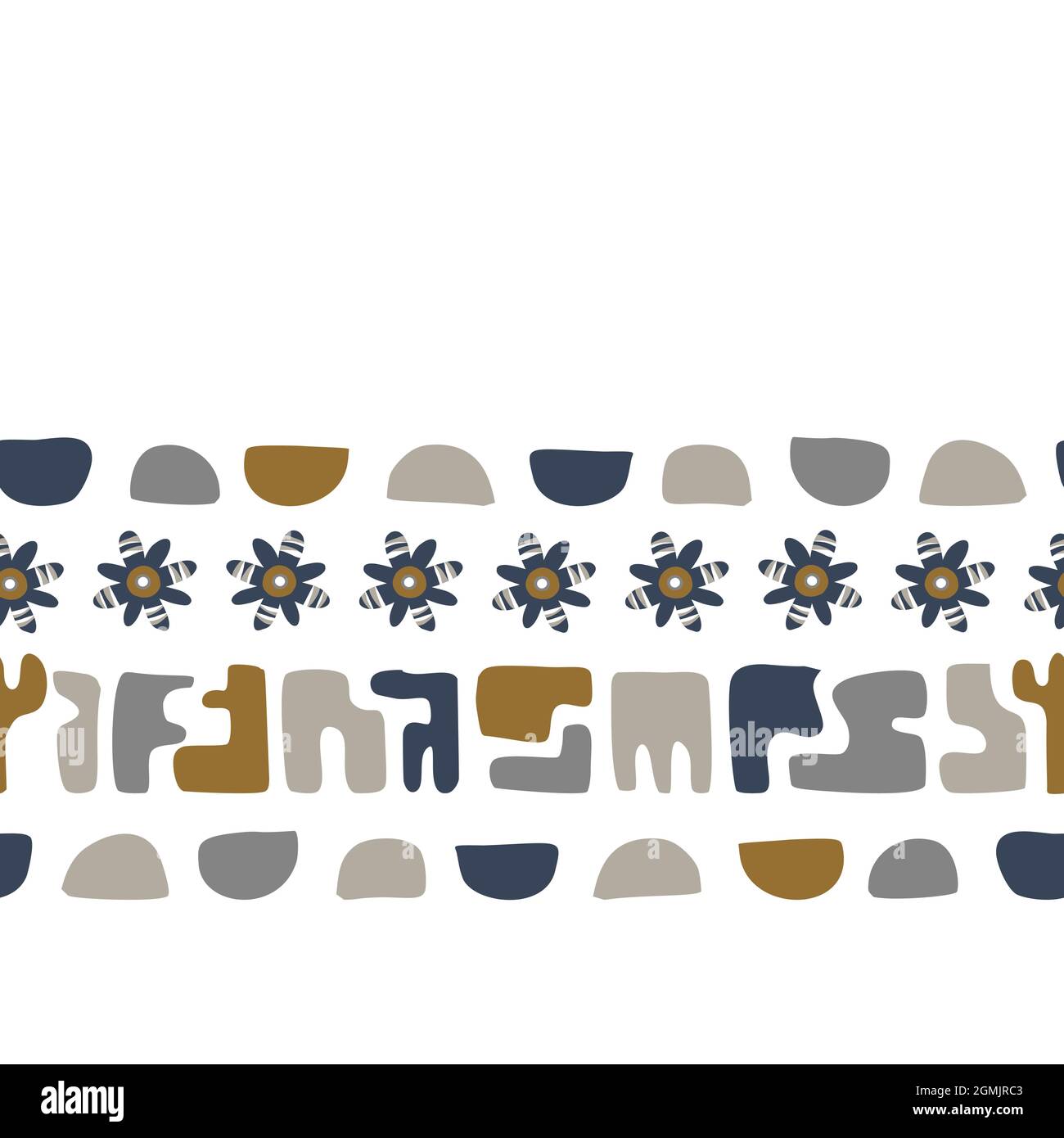 Masculine floral seamless pattern. Classic retro flower motif shape for ...