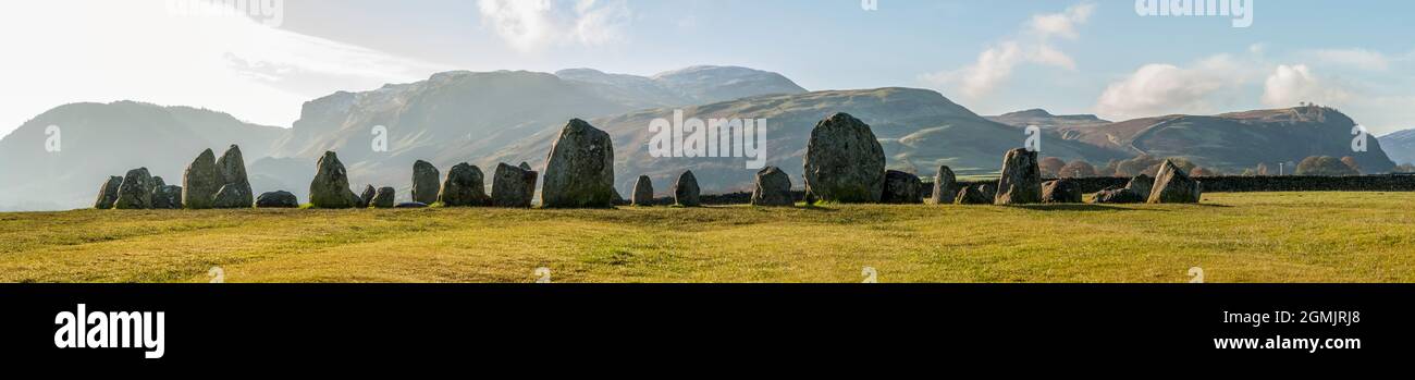 Castlerigg Stone Circle is one of the most visually impressive ...