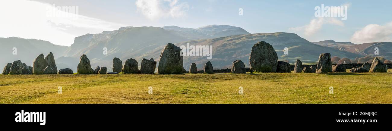 Castlerigg Stone Circle is one of the most visually impressive ...