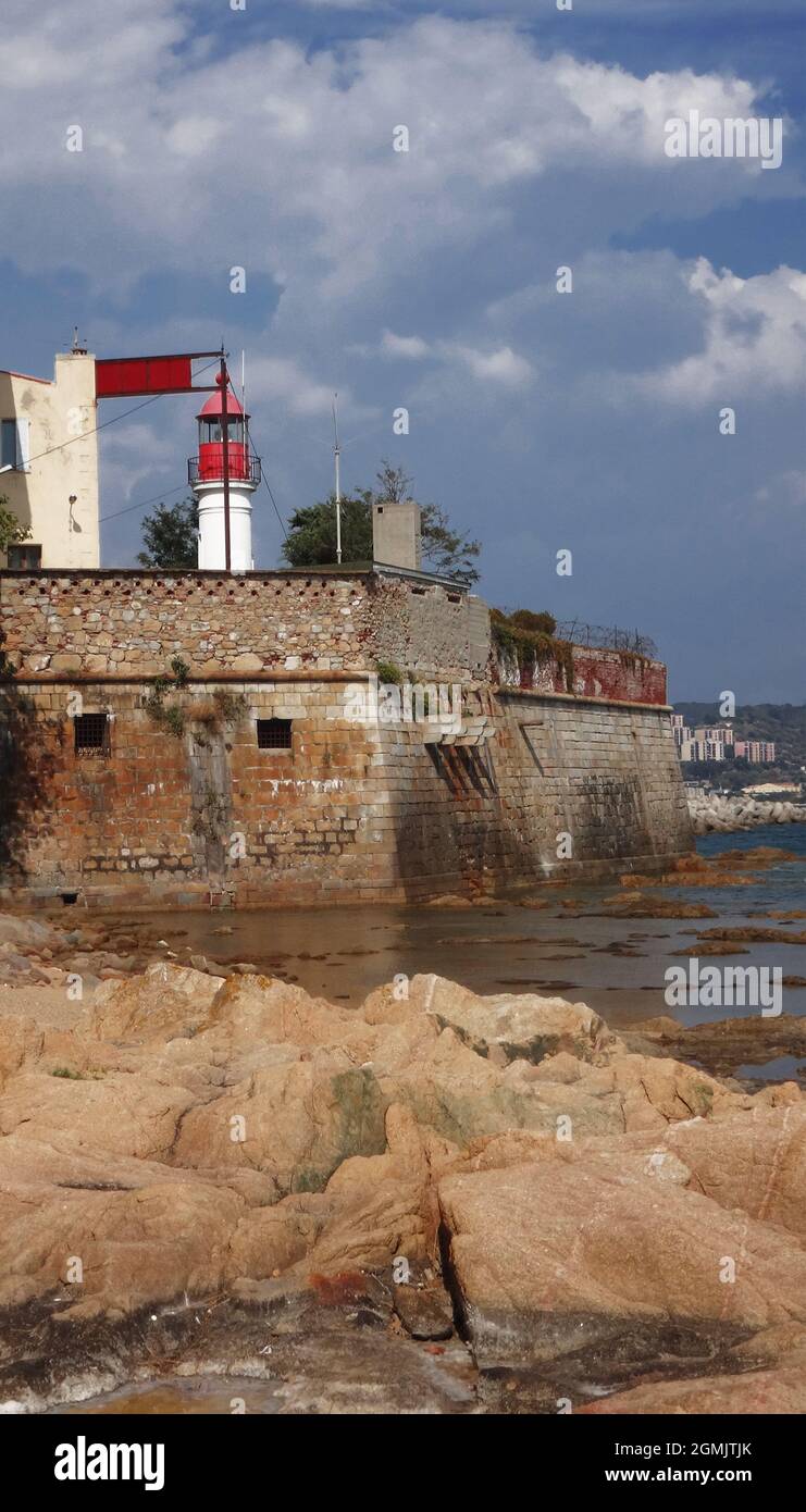 Ajaccio citadel lighthouse hi-res stock photography and images - Alamy