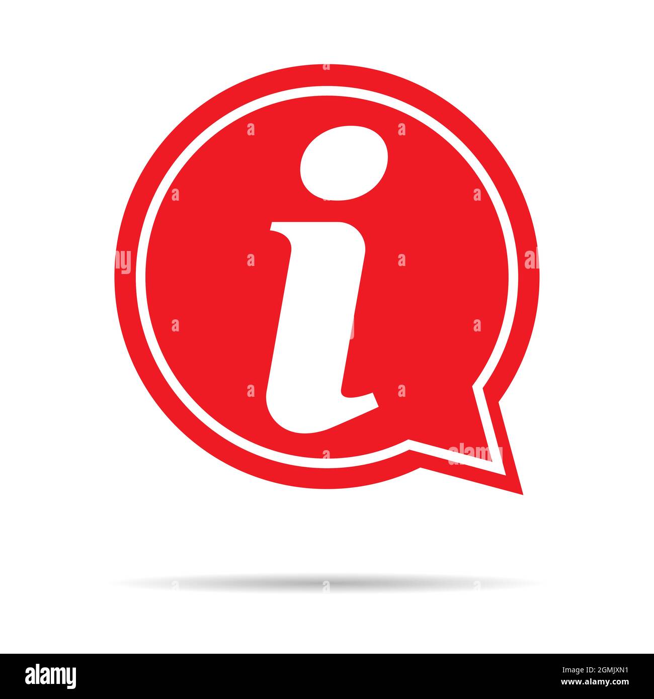 Information help icon, helpdesk info bubble desk. Vector sing isolated ...