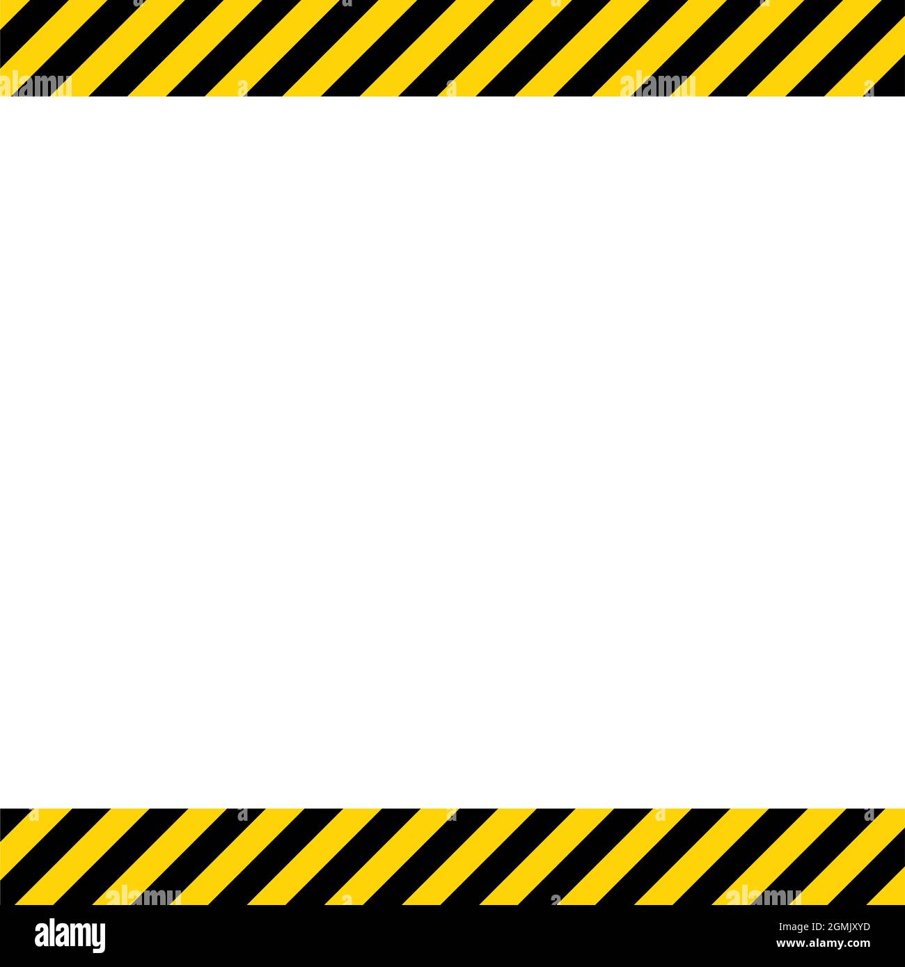 Black and yellow diagonal line striped. Blank vector illustration ...