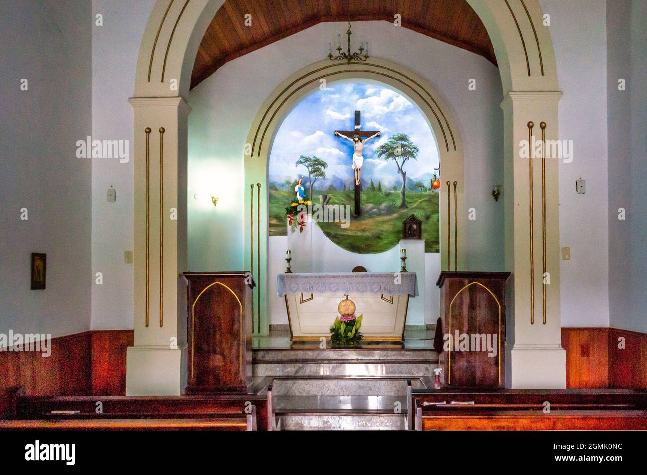Colonial Church Interior