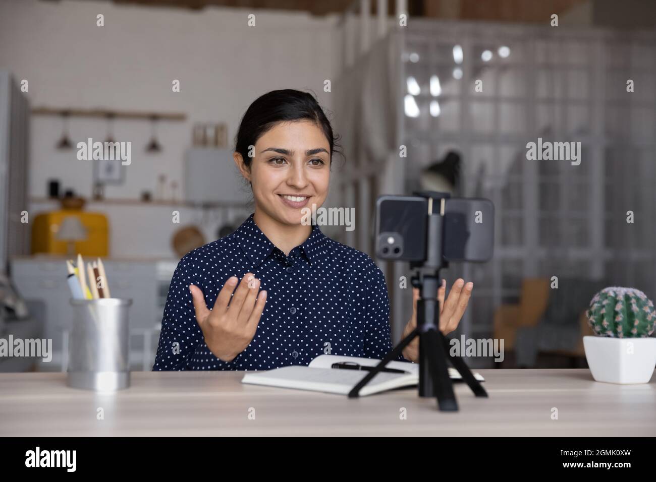 Woman with recording equipment hi-res stock photography and images - Alamy