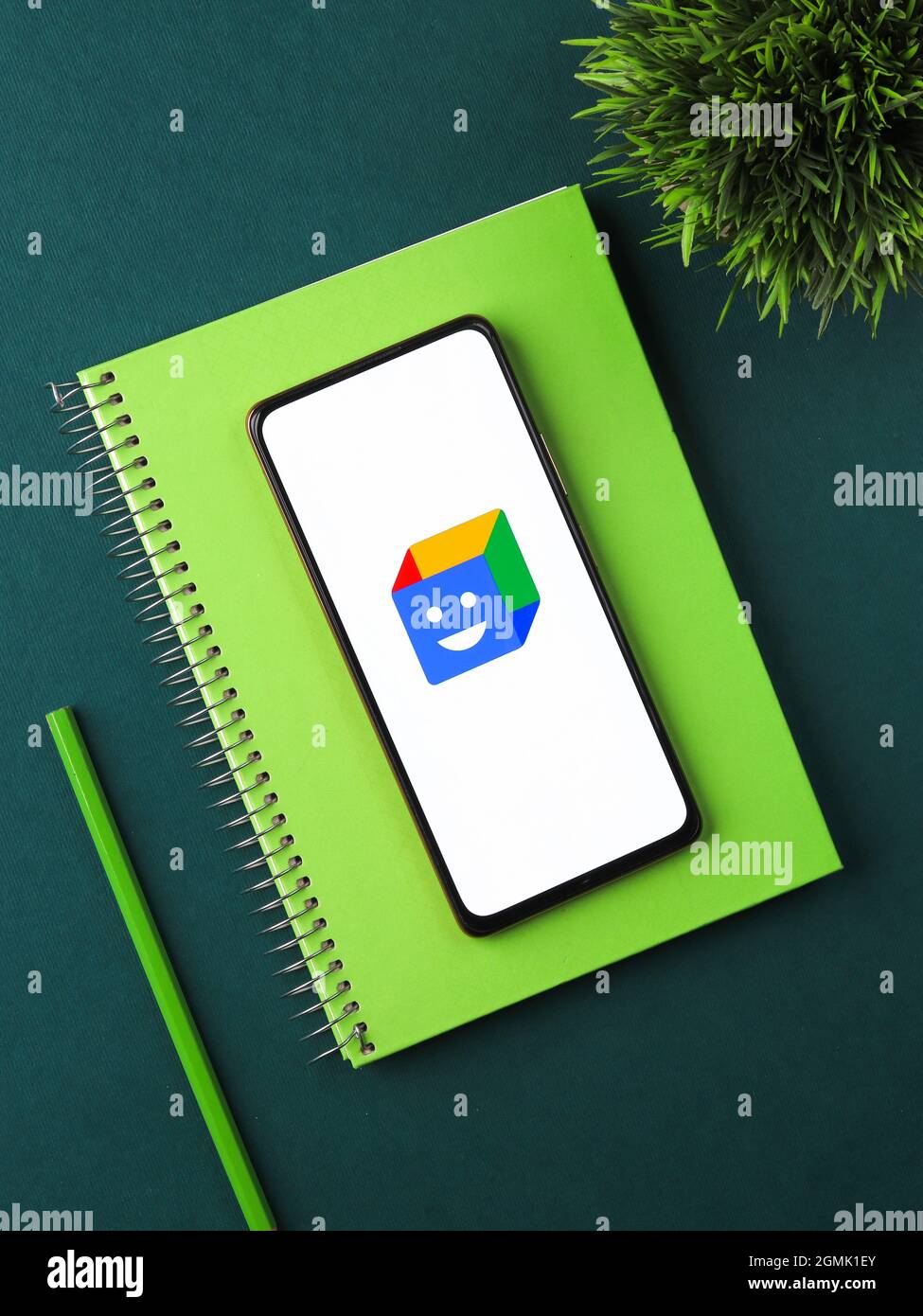 West Bangal, India - August 21, 2021 : Google Action Blocks logo on ...