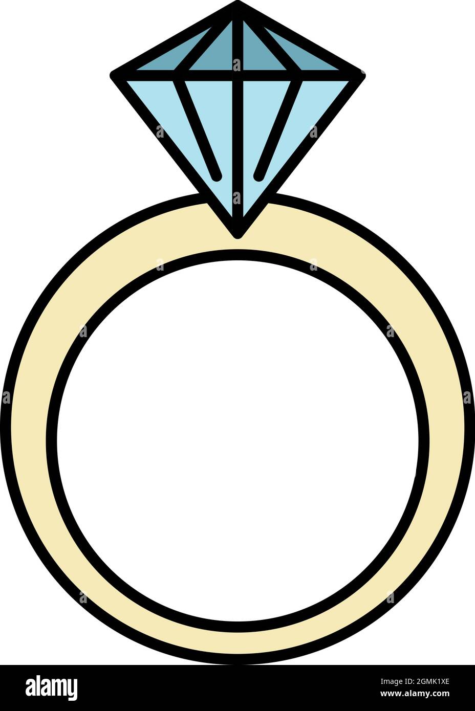 Traditional Diamond Outline