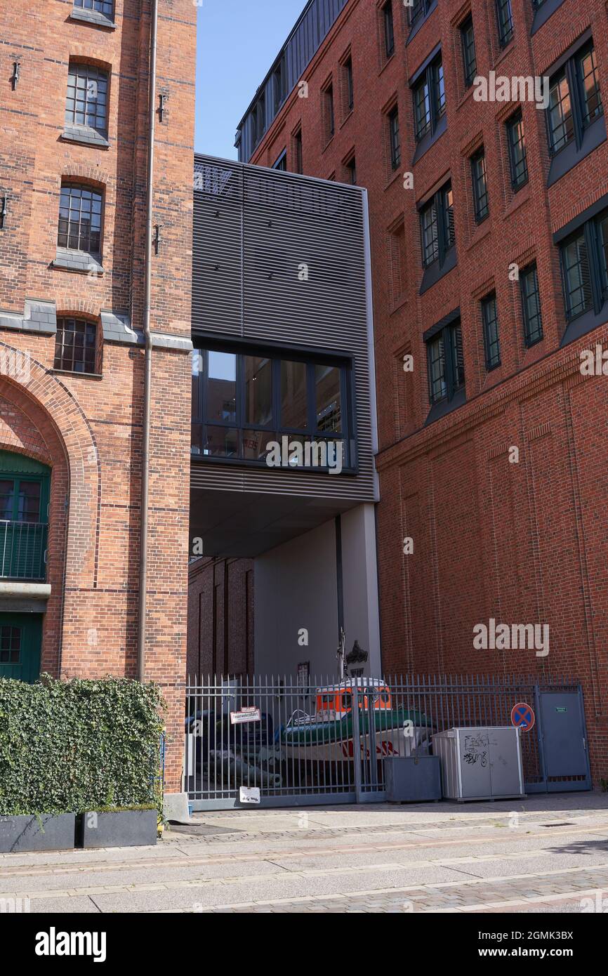 Hamburg, Germany - July 18, 2021 - The Speicherstadt - City of ...