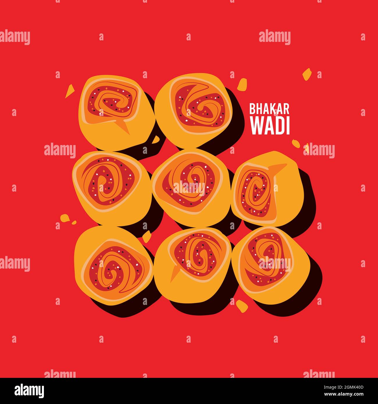 Gujarati food Stock Vector Images - Alamy