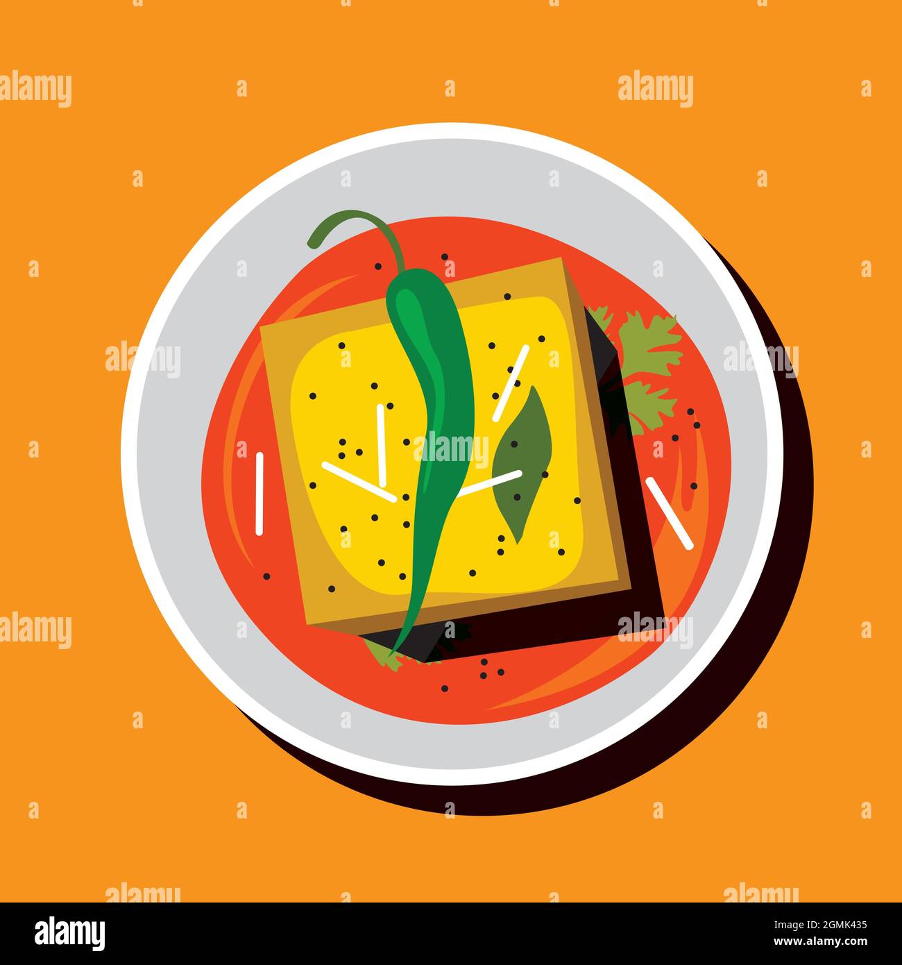 Gujarati traditional food Stock Vector Images - Alamy