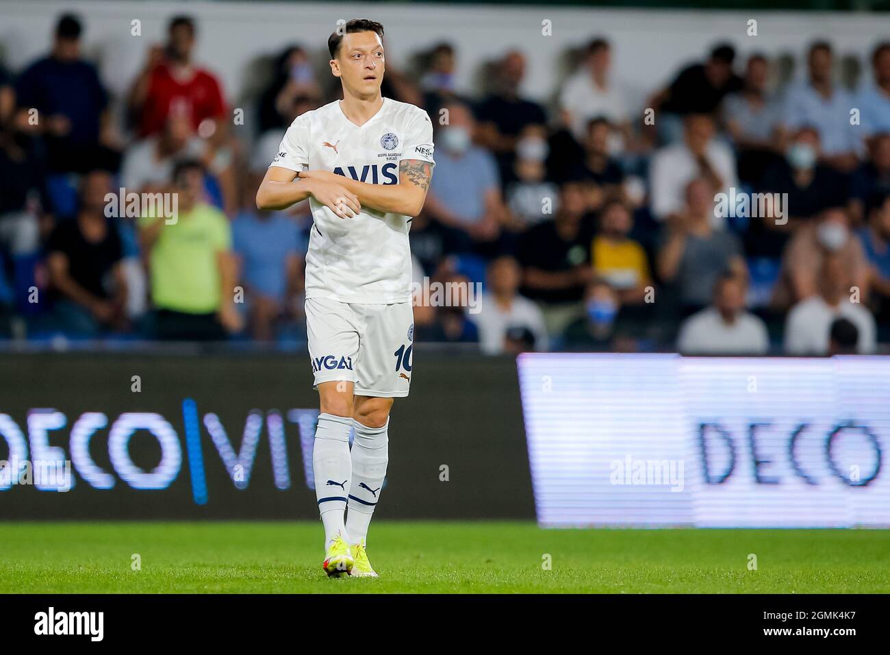 ISTANBUL, TURKEY - SEPTEMBER 19: Mesut Ozil of Fenerbahce SK during the ...