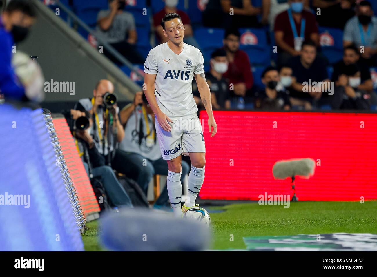 ISTANBUL, TURKEY - SEPTEMBER 19: Mesut Ozil of Fenerbahce SK during the ...