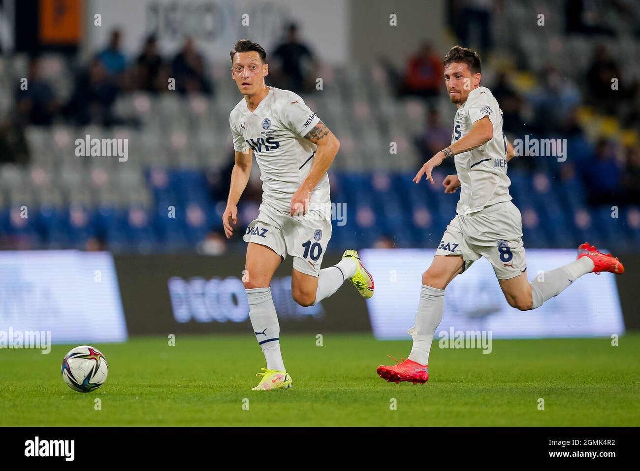 ISTANBUL, TURKEY - SEPTEMBER 19: Mesut Ozil of Fenerbahce SK during the ...