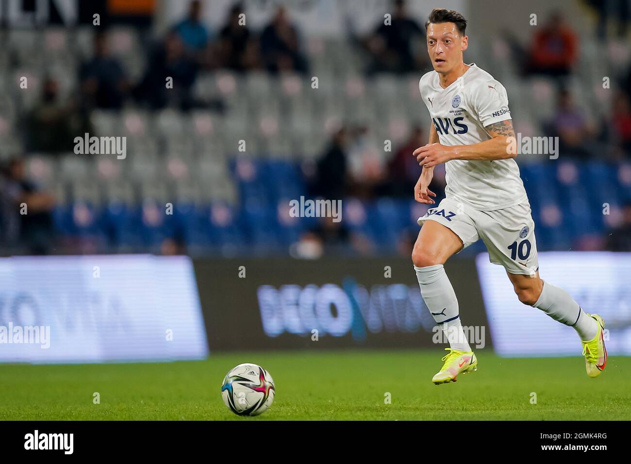 ISTANBUL, TURKEY - SEPTEMBER 19: Mesut Ozil of Fenerbahce SK during the ...