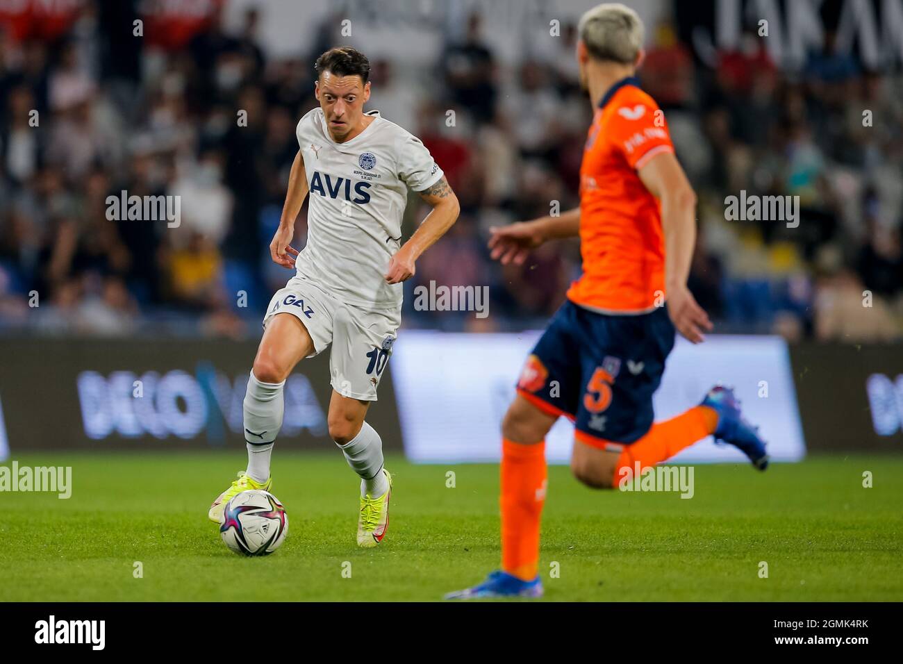 ISTANBUL, TURKEY - SEPTEMBER 19: Mesut Ozil of Fenerbahce SK during the ...