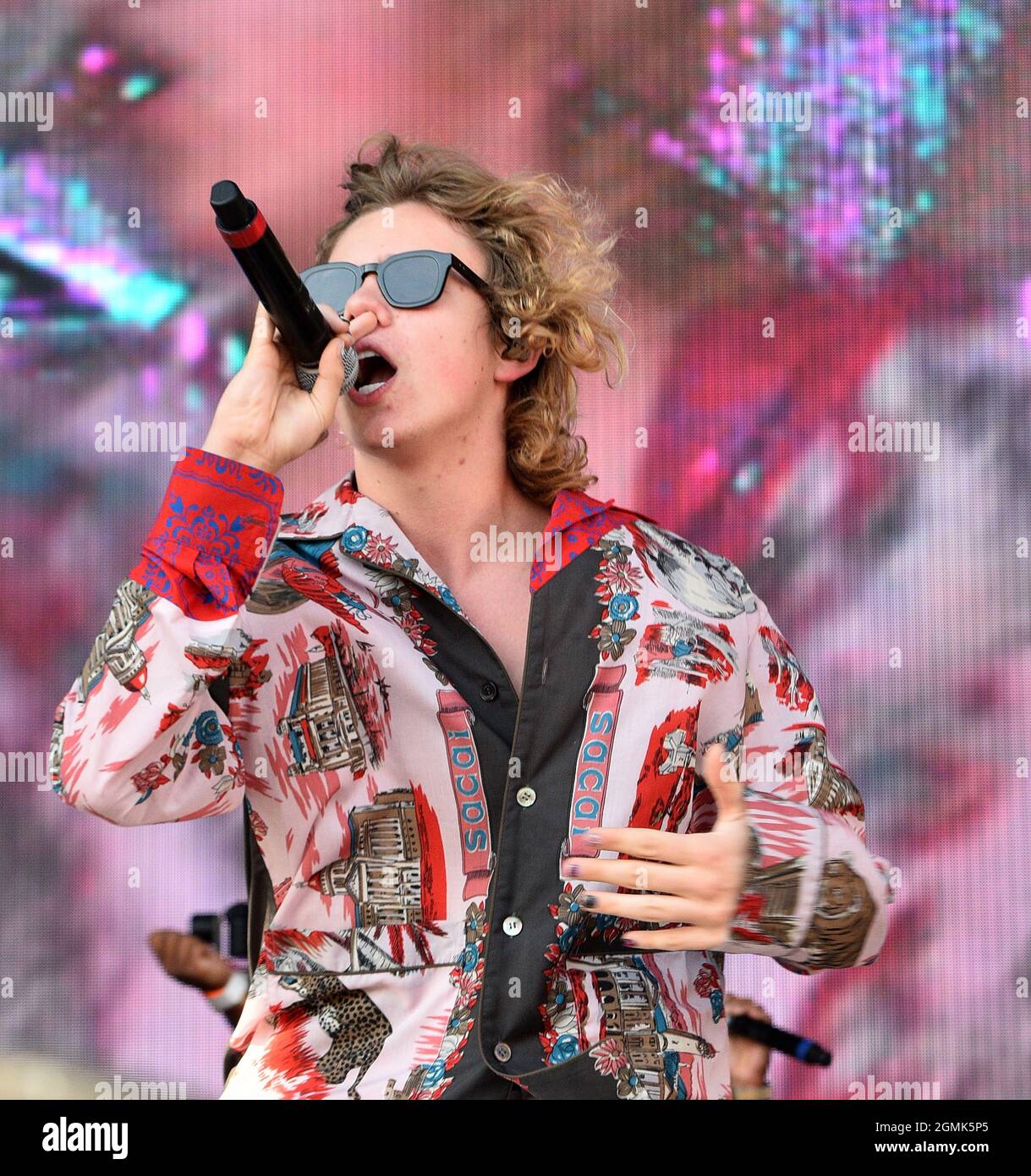 The kid laroi on stage hi-res stock photography and images - Alamy