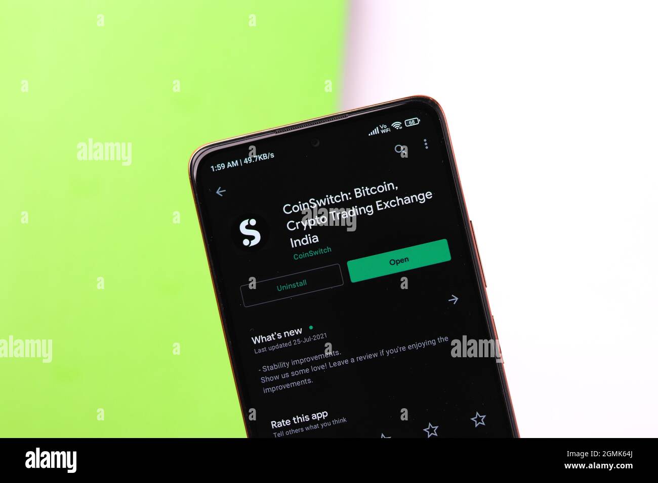 Coinswitch logo hi-res stock photography and images - Alamy