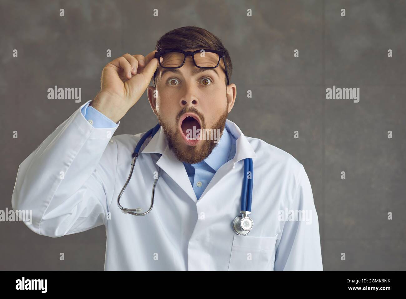 Scared surgeon portrait hi-res stock photography and images - Alamy