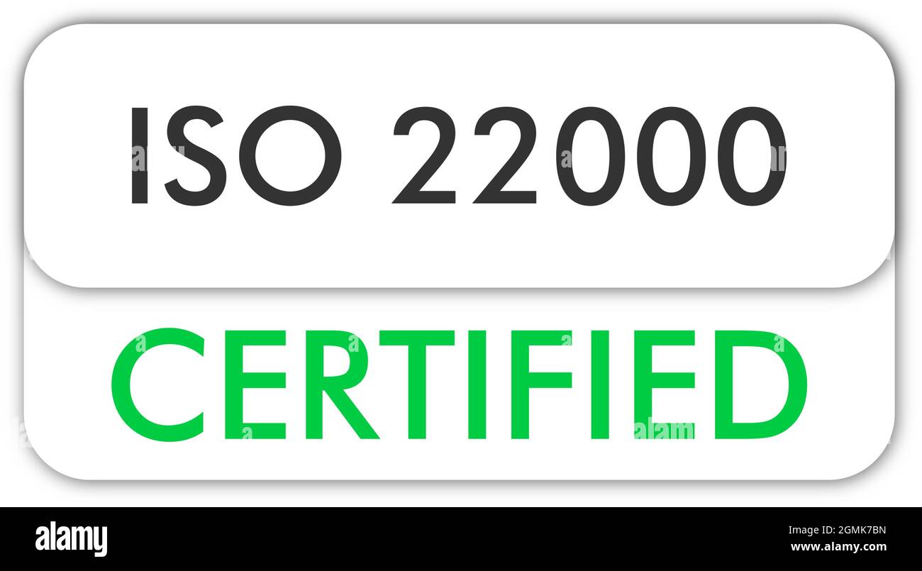 Iso 22000 Stock Vector Images - Alamy