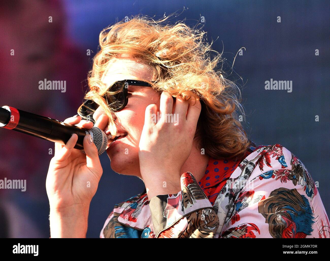 The Kid LAROI performs on the Daytime Stage at the 2021 iHeartRadio ...