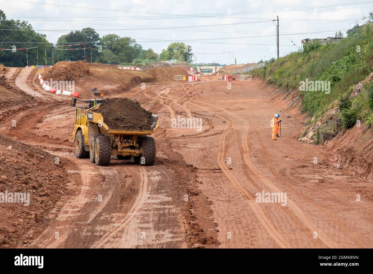 Construction work starting on the HS2 tunnel that will go under Burton ...
