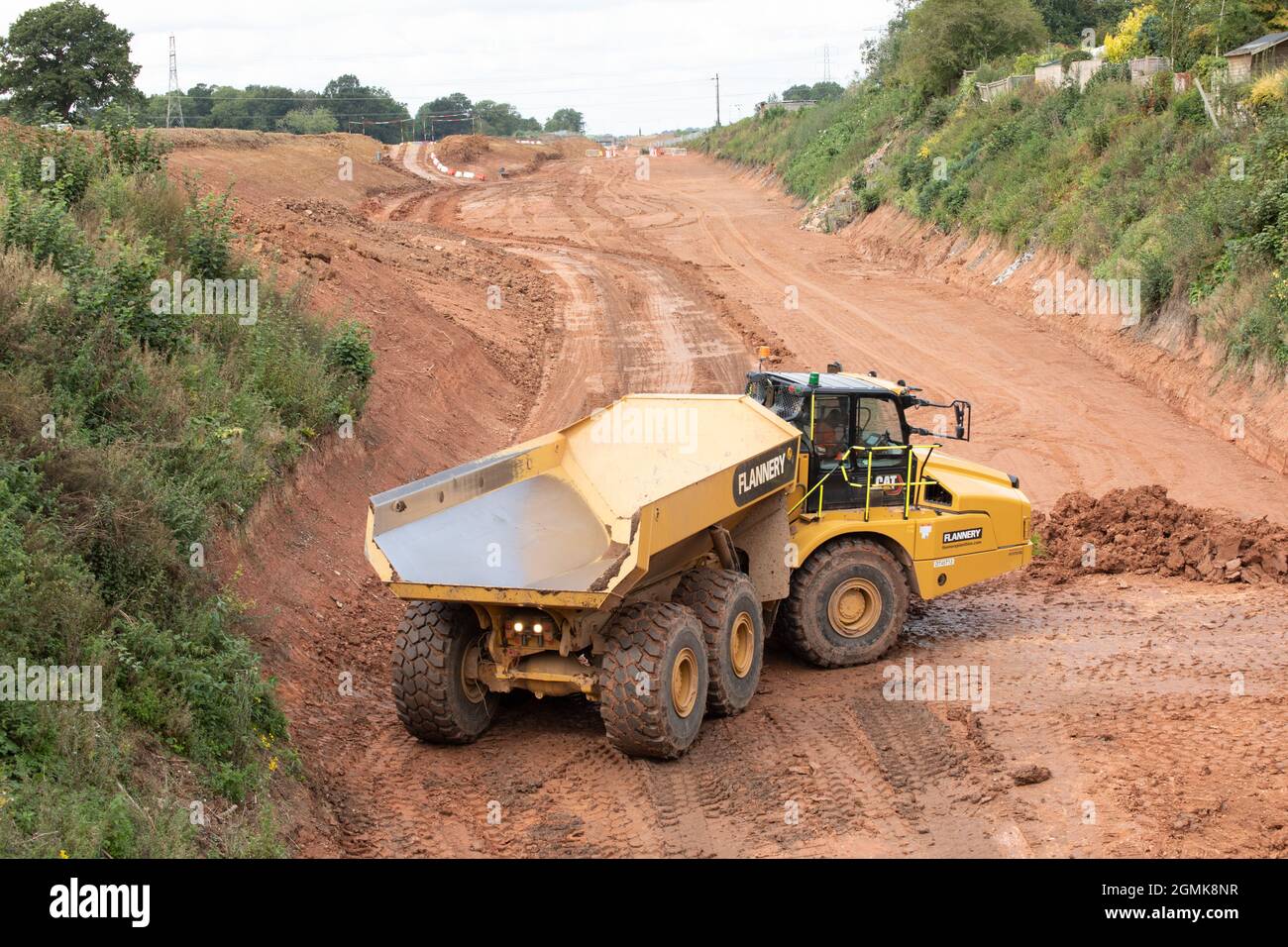Construction work starting on the HS2 tunnel that will go under Burton ...
