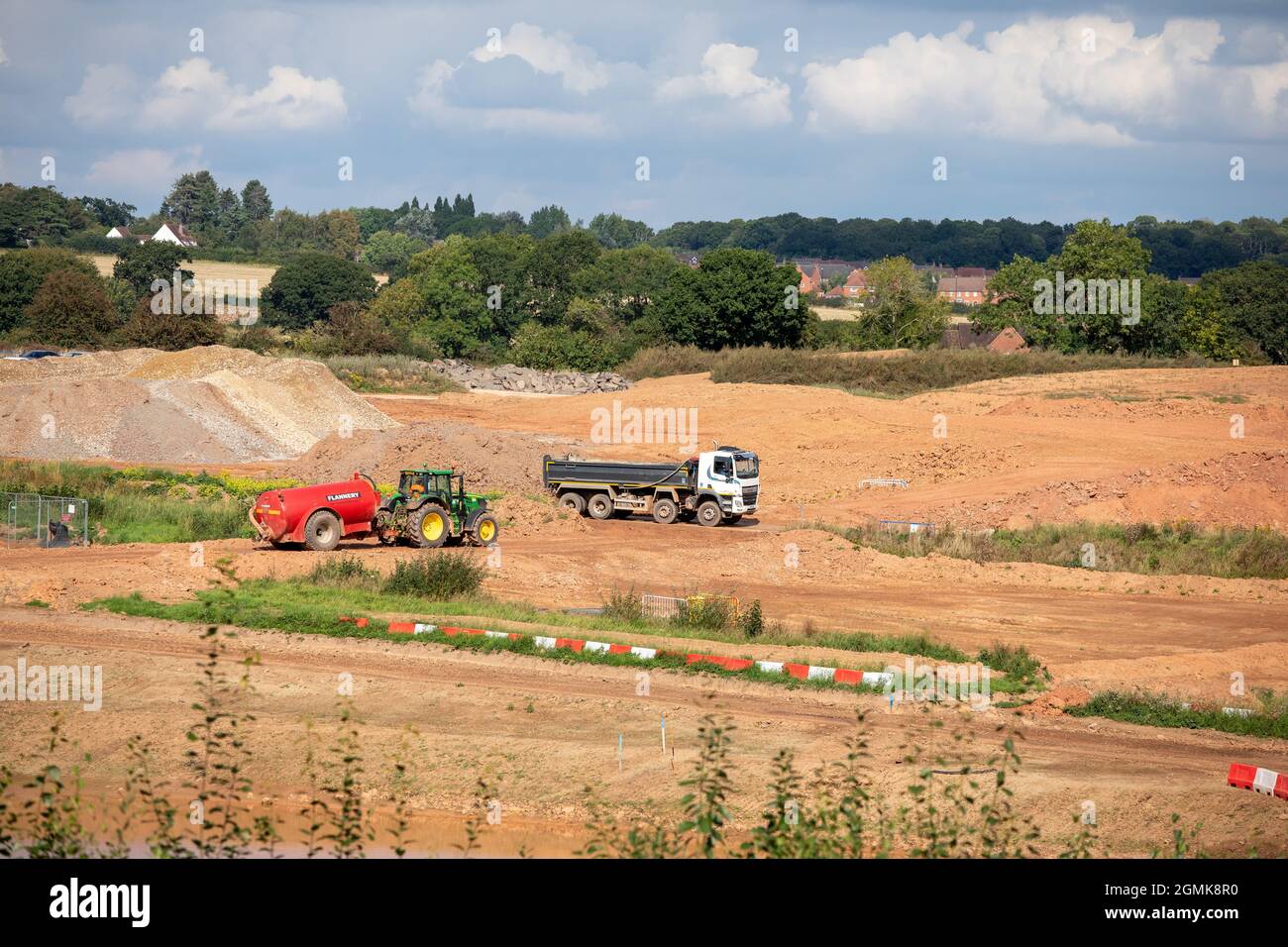 Construction work starting on the HS2 tunnel that will go under Burton ...