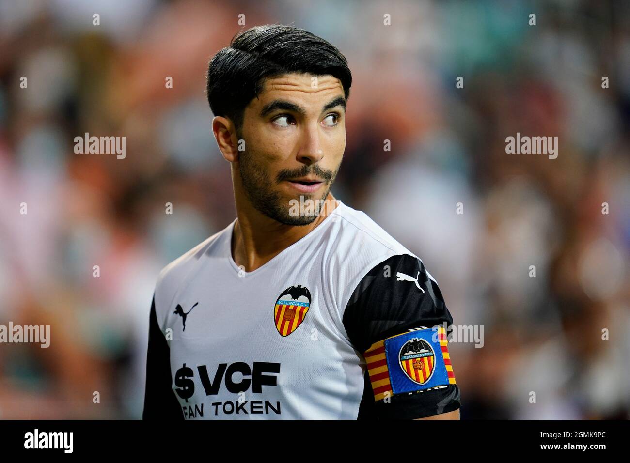 Carlos Soler of Valencia CF during the LaLiga Santander match between ...