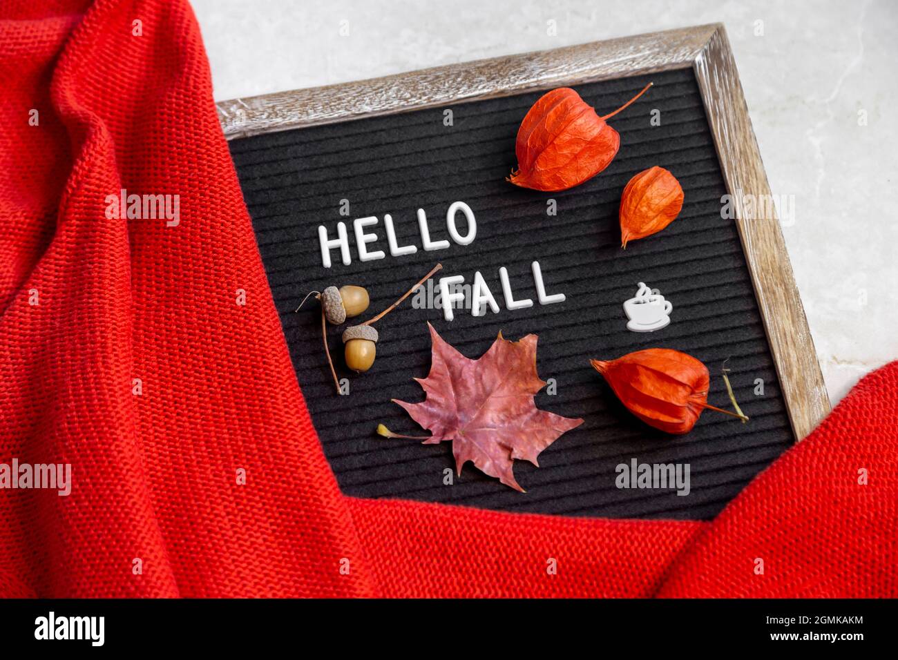 Hello fall hi-res stock photography and images - Alamy