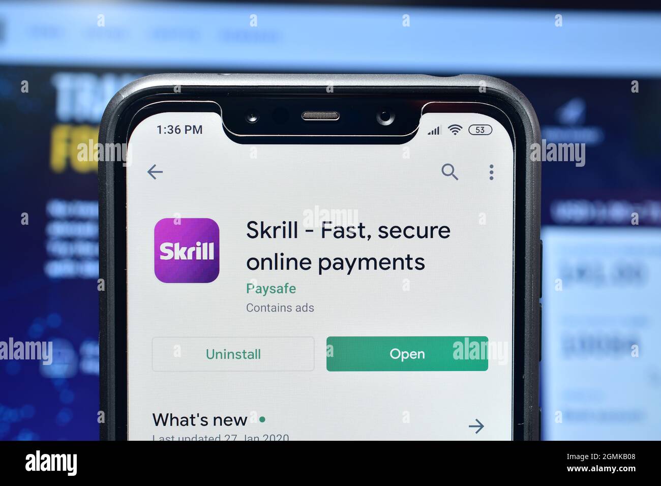 Skrill icon hi-res stock photography and images - Alamy