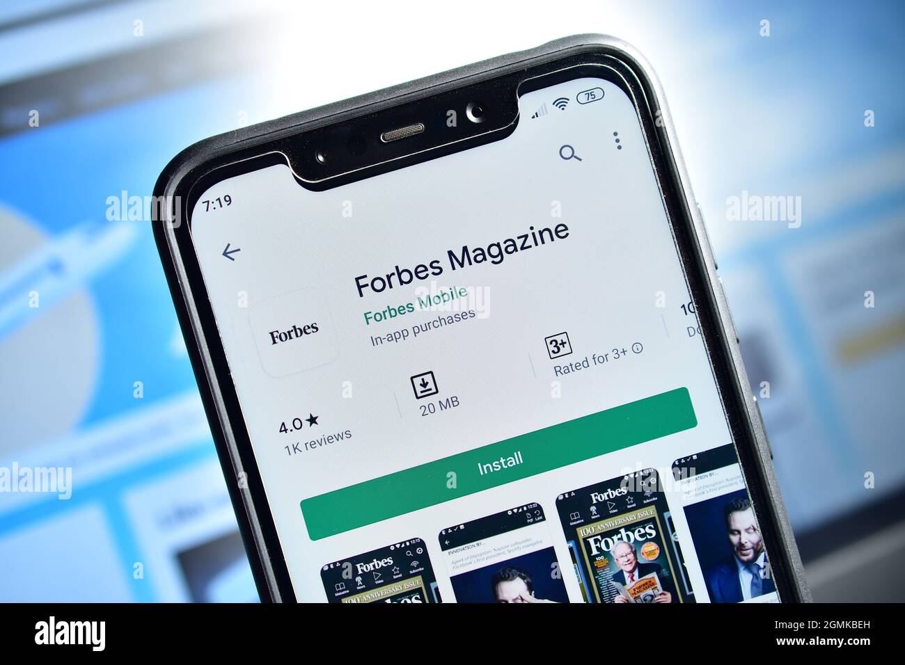 Forbes magazine application hi-res stock photography and images - Alamy