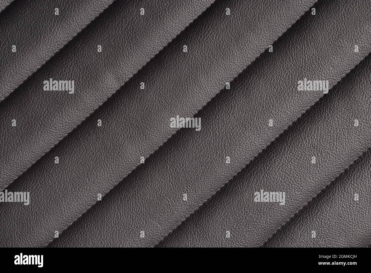 Leather seat texture background, detailing Stock Photo - Alamy