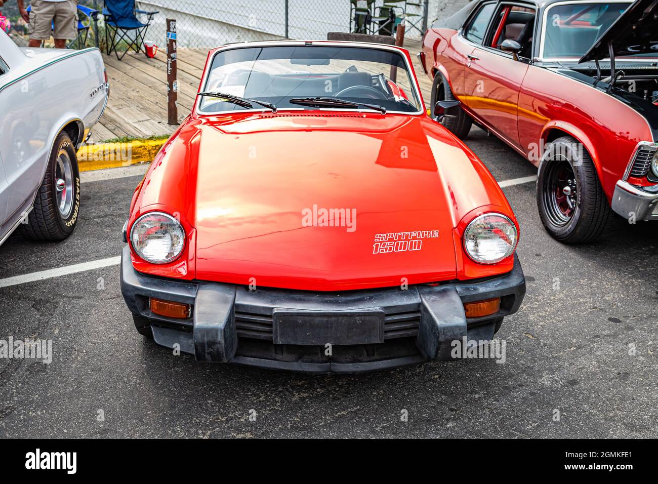 Virginia City, NV - July 31, 2021: 1979 Triumph Spitfire 1500 ...