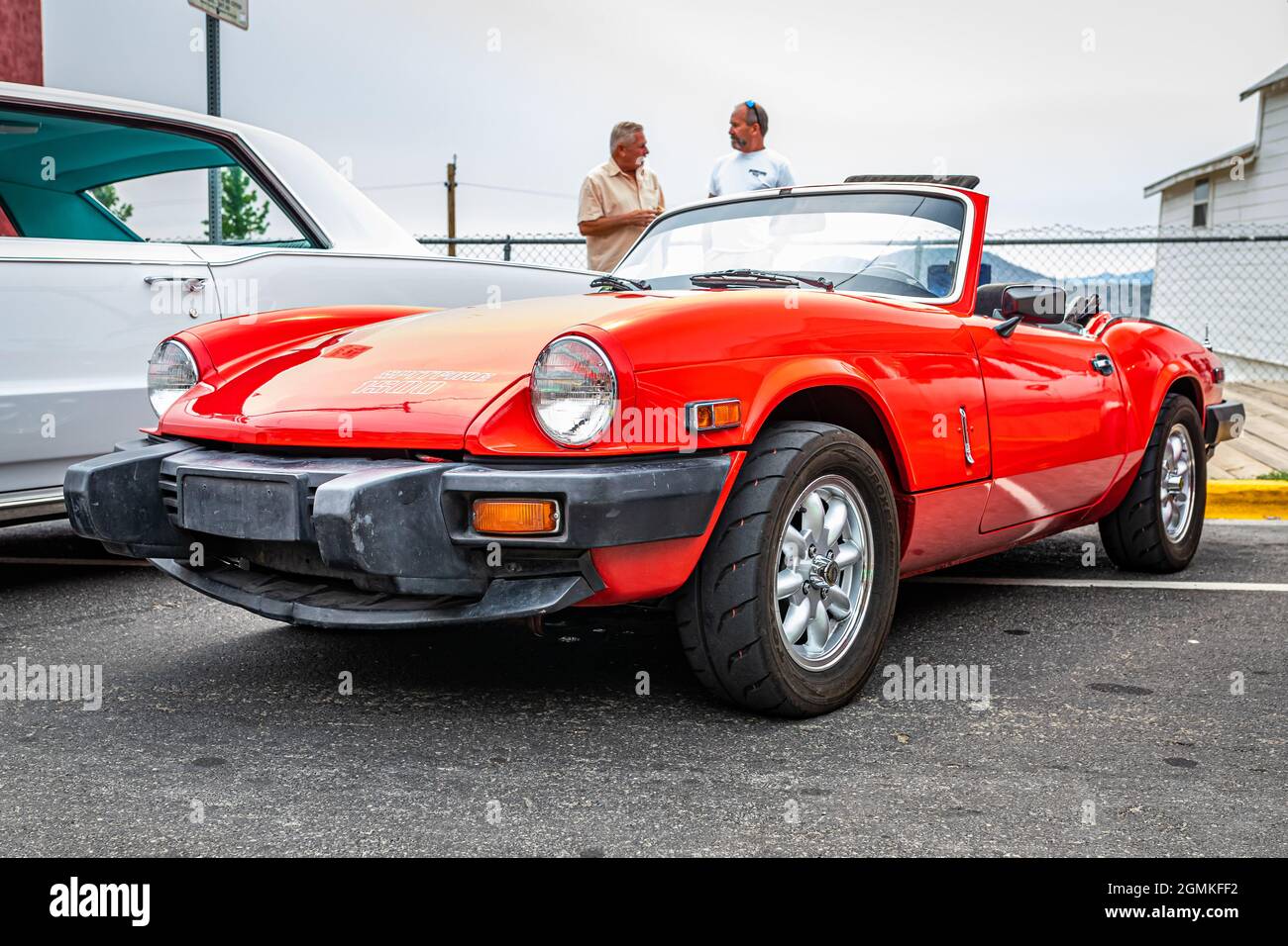 Virginia City, NV - July 31, 2021: 1979 Triumph Spitfire 1500 ...