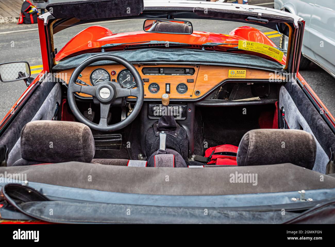 Virginia City, NV - July 31, 2021: 1979 Triumph Spitfire 1500 ...