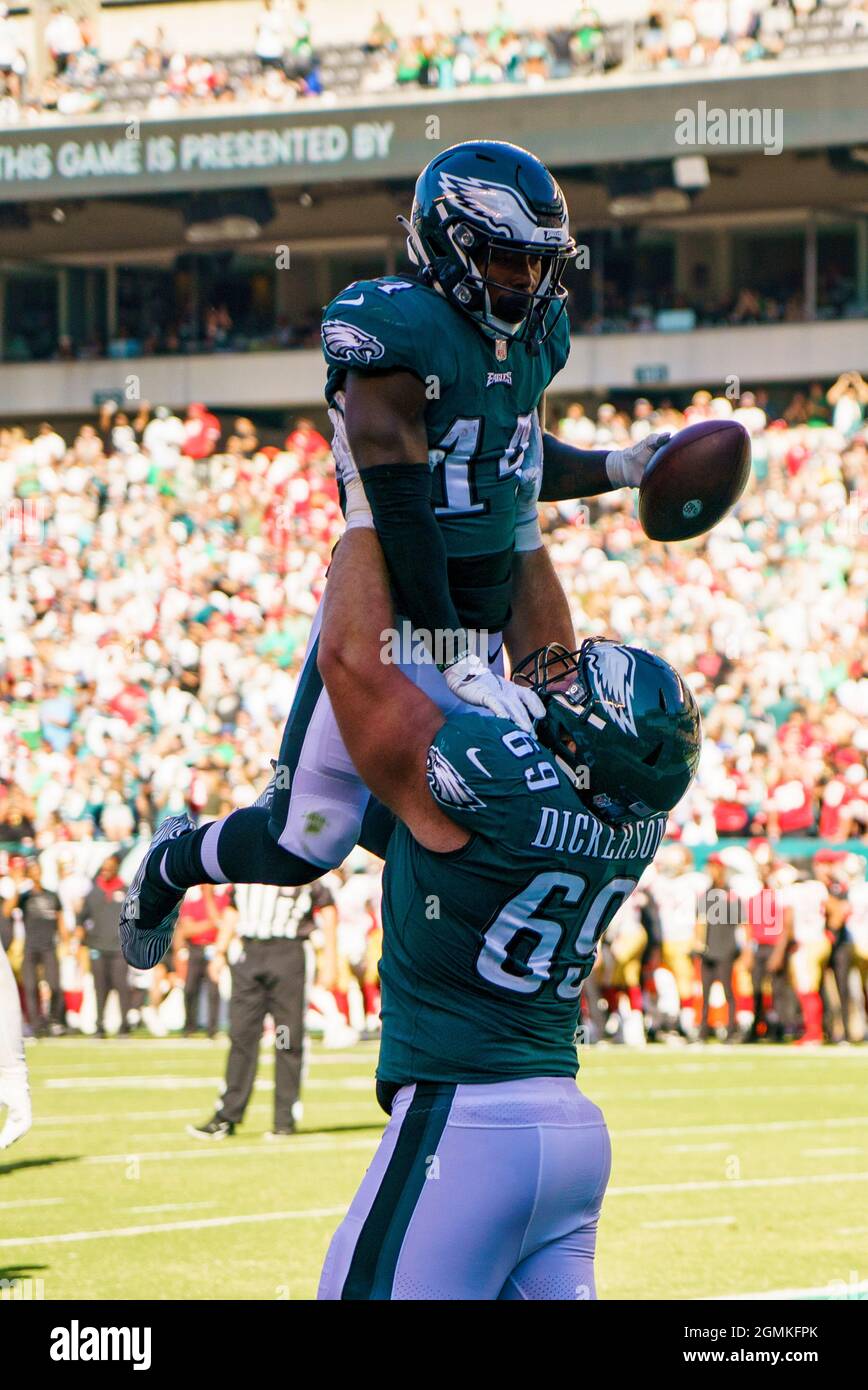 Philadelphia, Pennsylvania, USA. 19th Sep, 2021. Philadelphia Eagles ...