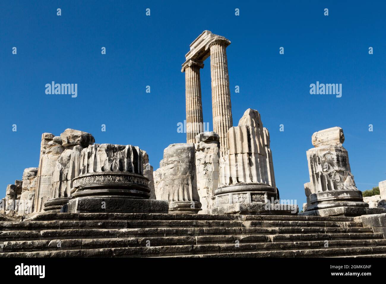 The Greek Temple of Apollo at Didim, Turkey Stock Photo - Alamy