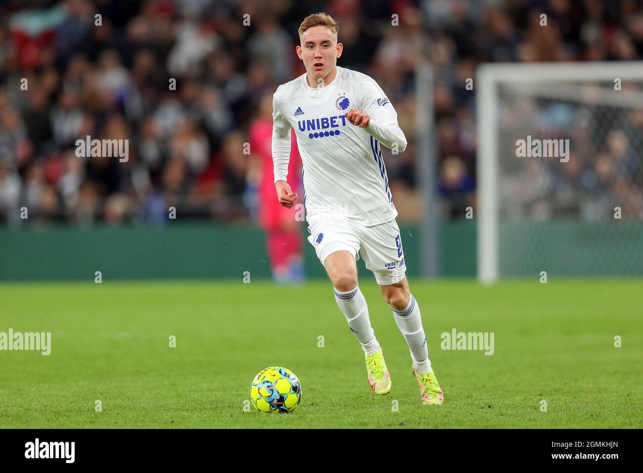 Copenhagen, Denmark. 19th Sep, 2021. Isak Johannesson (8) of FC ...