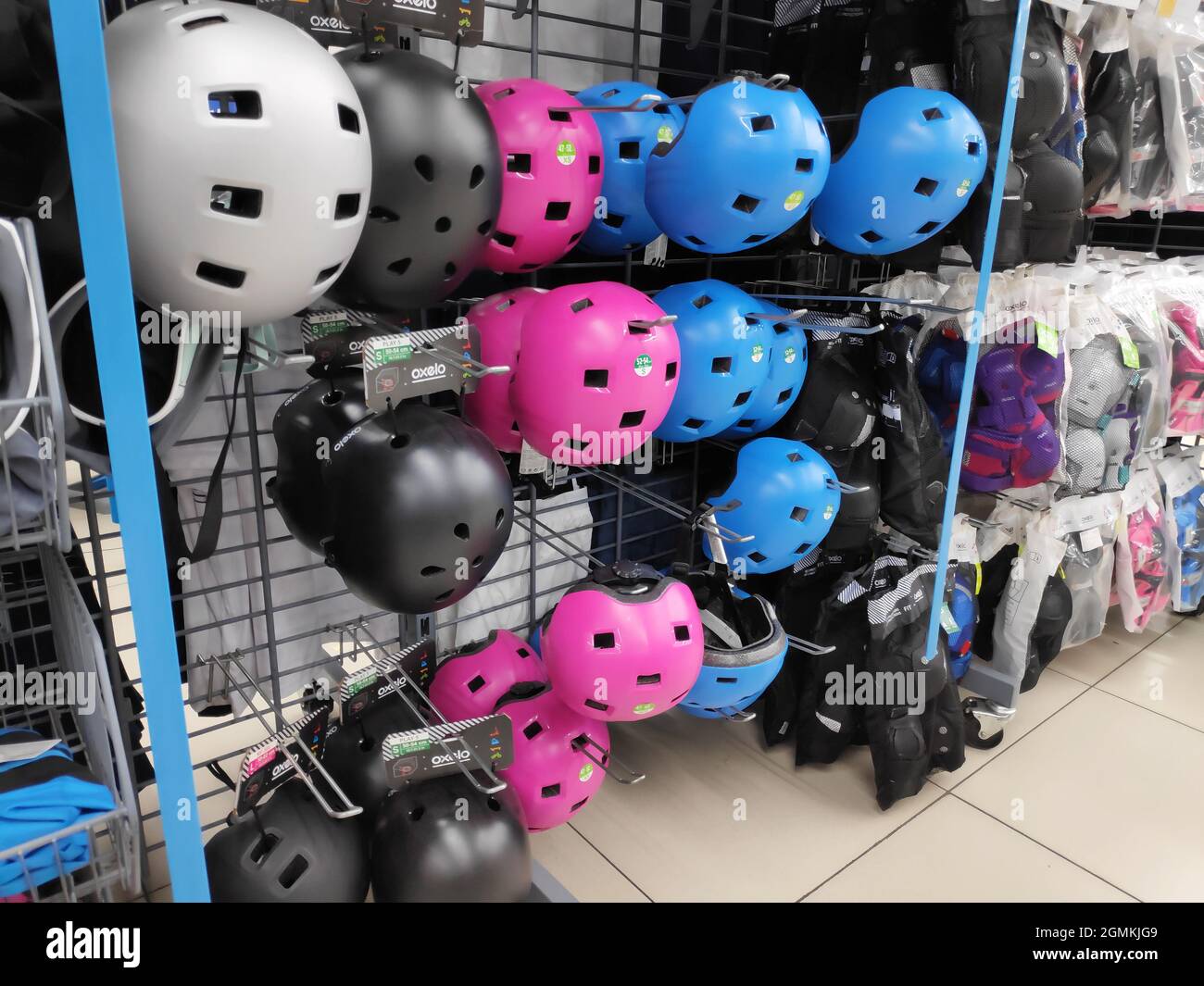 Helmet displayed hi-res stock photography and images - Alamy