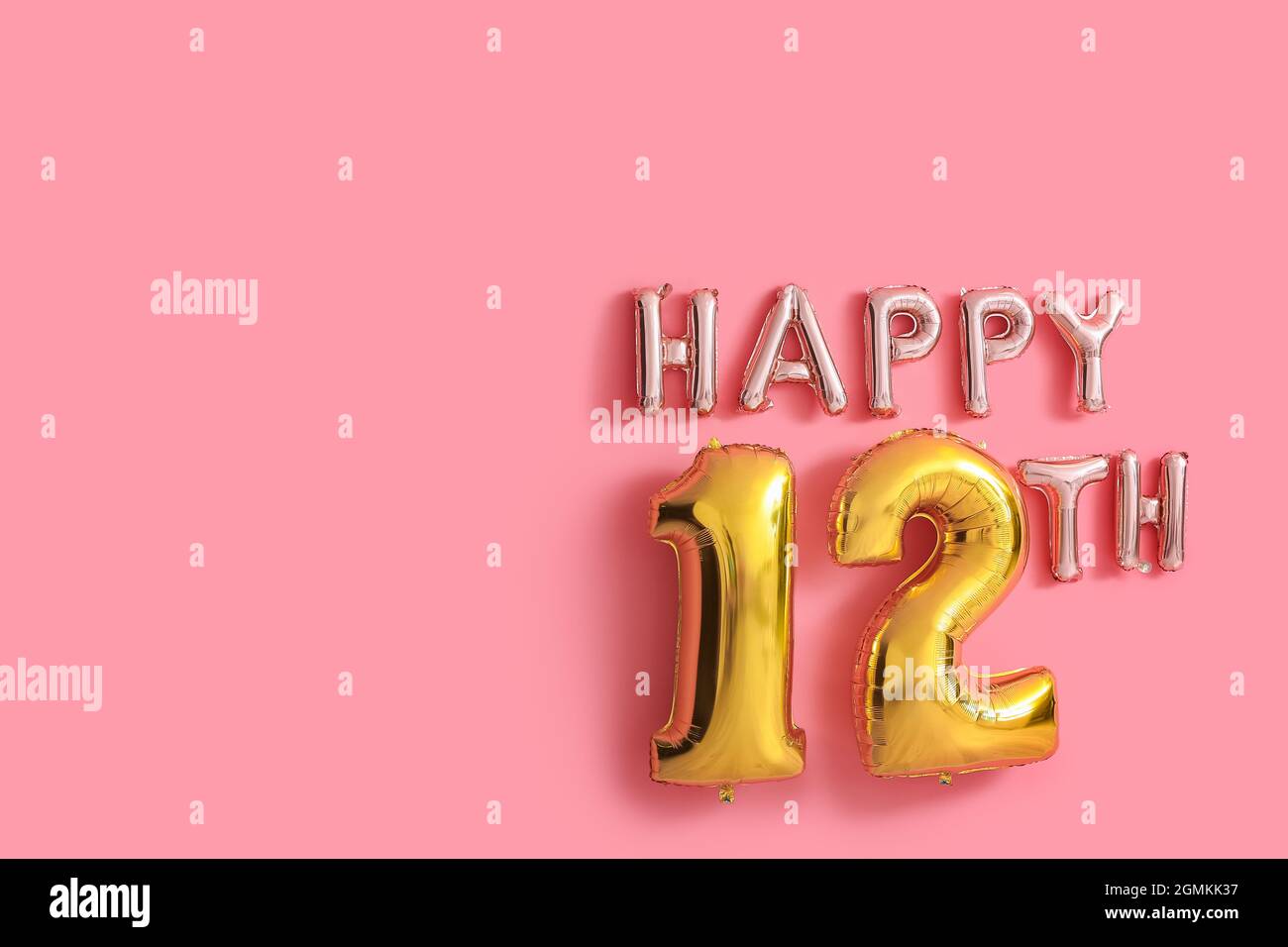 Happy 12th anniversary hi-res stock photography and images - Alamy