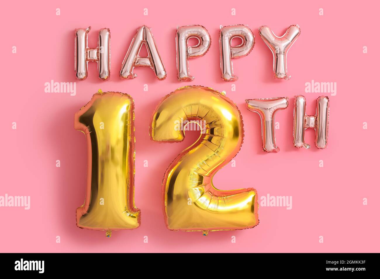 Happy 12th birthday hi-res stock photography and images - Alamy