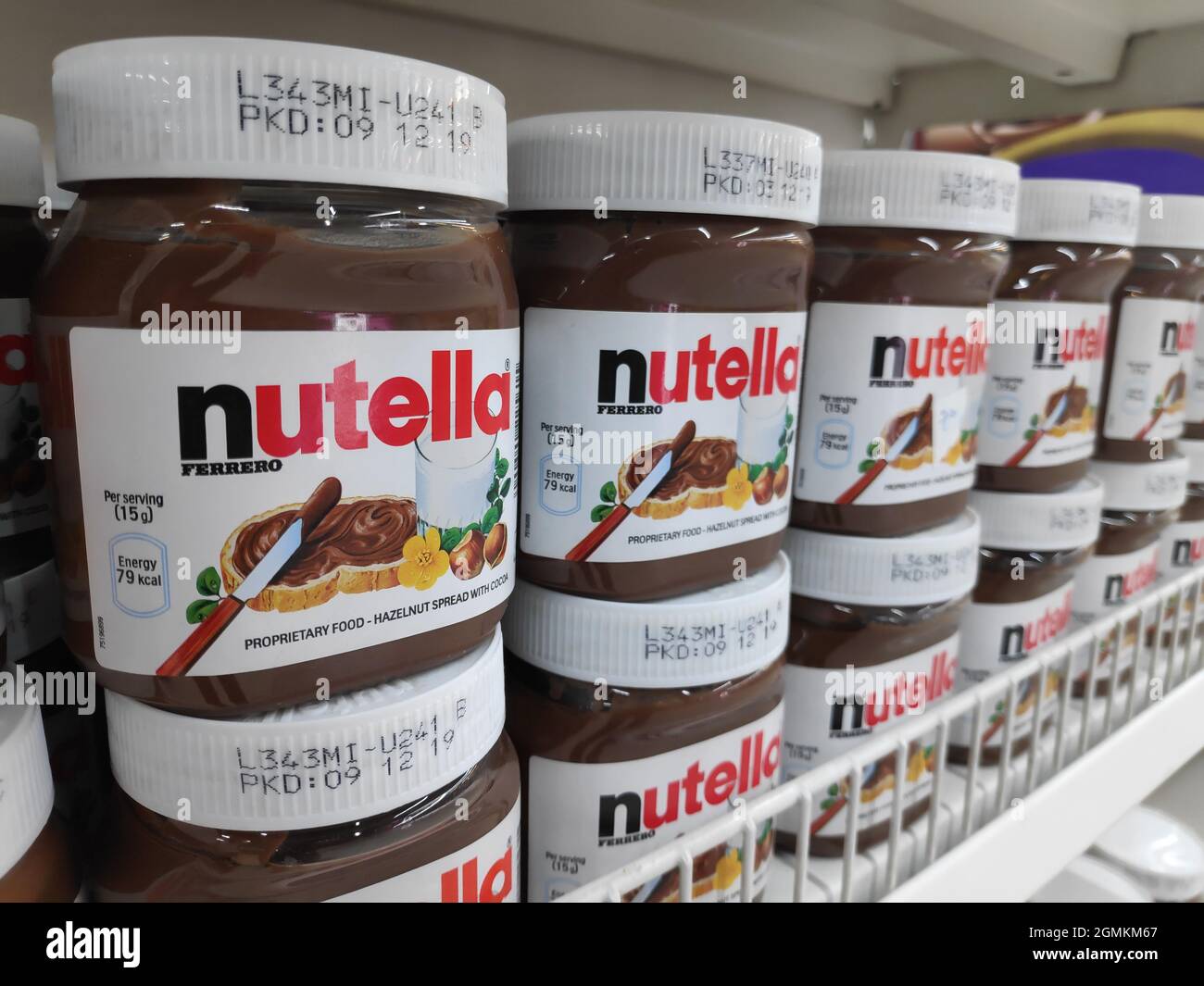 Nutella product hi-res stock photography and images - Alamy
