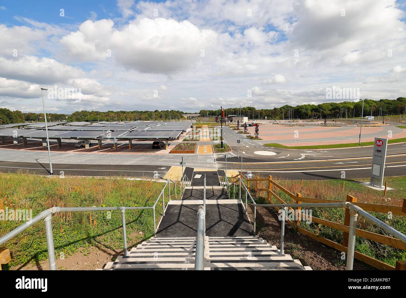 The new Stourton Park and Ride in Leeds,West Yorkshire, which boasts to ...
