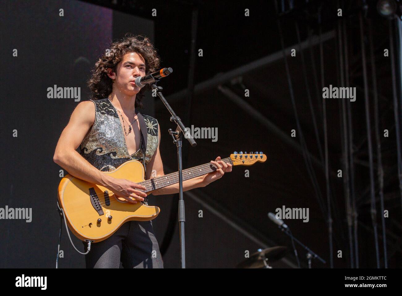 Las Vegas, USA. 18th Sep, 2021. Conan Gray Credit: Imagespace/Alamy ...