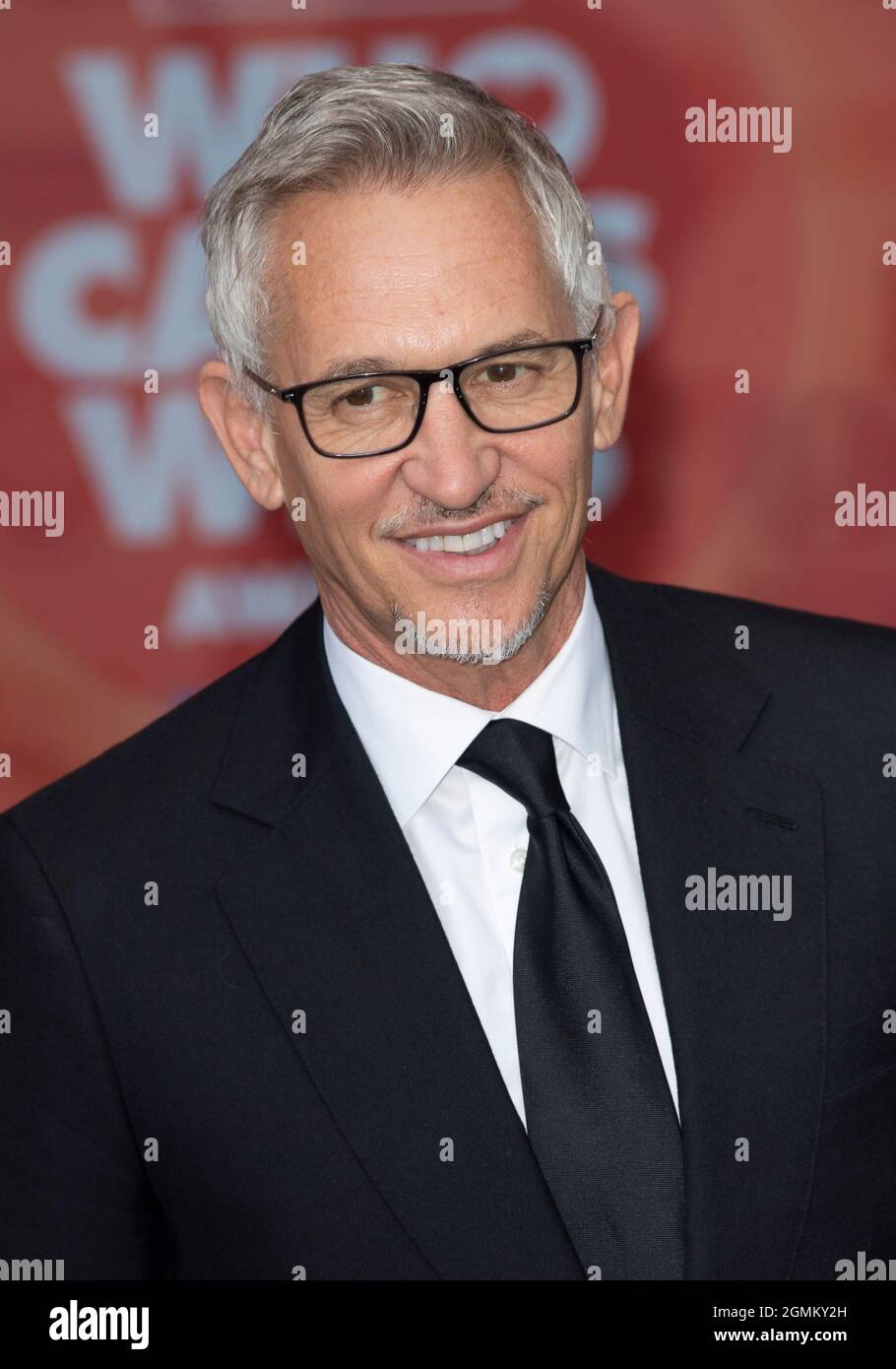 Gary Lineker attends the Sun's Who Cares Wins Awards 2021 at The ...
